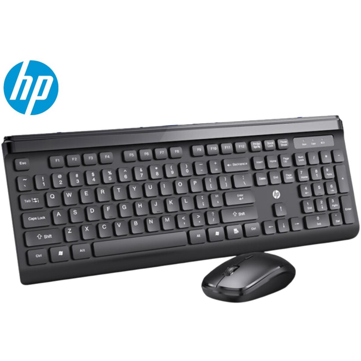 HP CS500 Wireless Keyboard and Mouse Combo – Reliable 2.4GHz USB Set ...